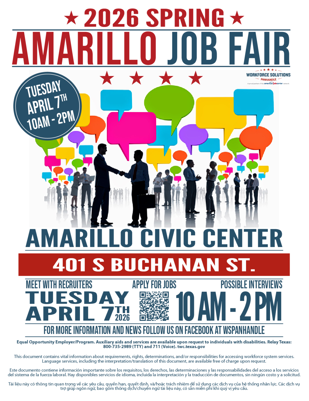 2026 Spring Amarillo Job Fair ⋆ Workforce Solutions Panhandle